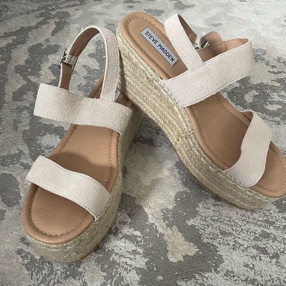 Steve Madden | Shoes | Steve Madden Espadrille Platforms | Poshmark